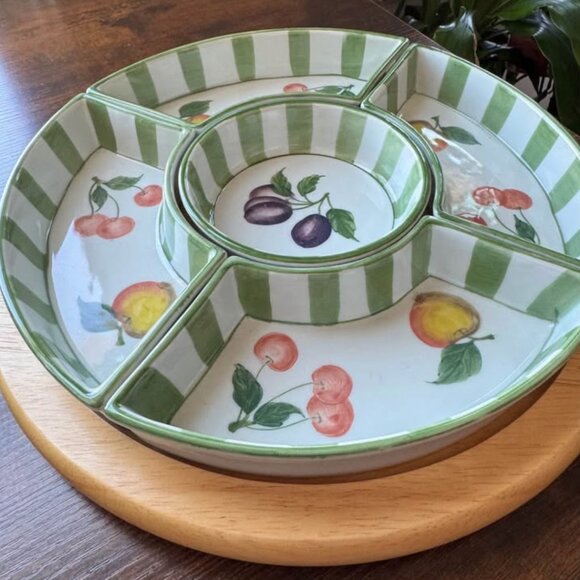 Andrea By Sadek | Dining | Rare Vintage Handpainted Andrea By Sadek ...